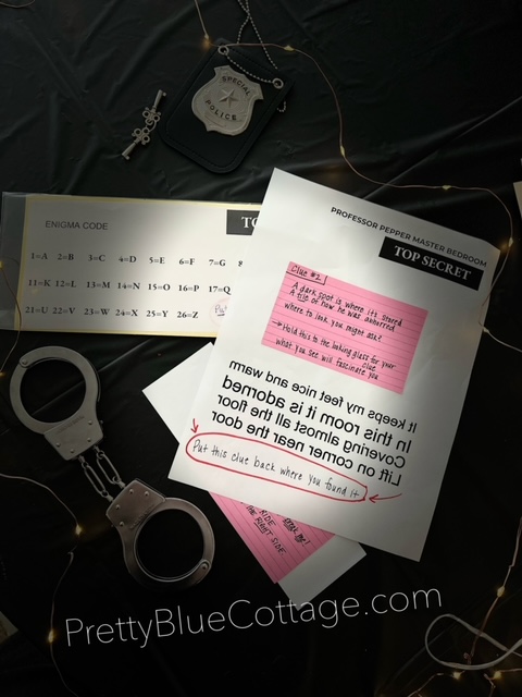 Creating My First Mystery Dinner Party: Step By Step – Pretty Blue Cottage